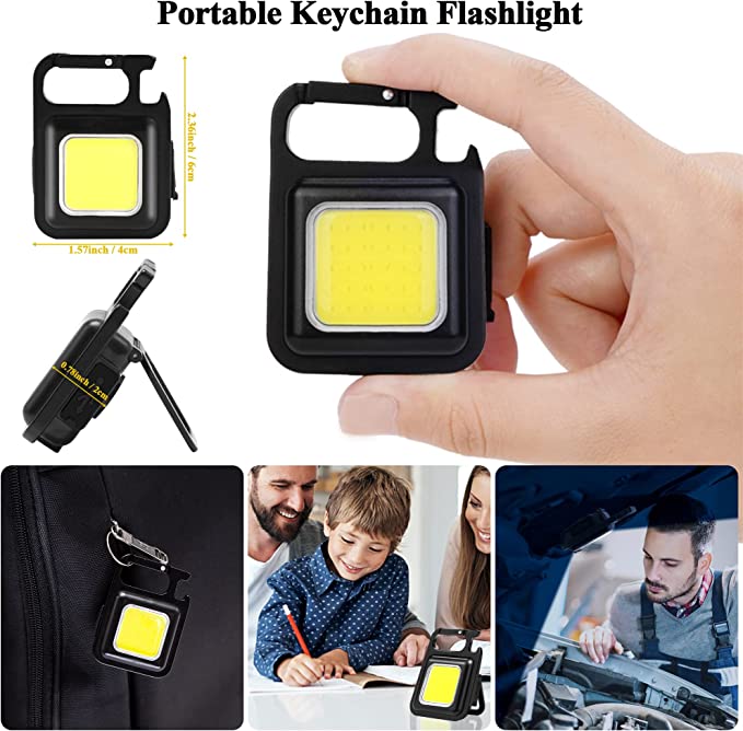 Urban™ Multifunctional Emergency LED Light: Compact & Bright Keychain ...